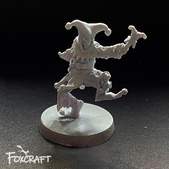 3D Printable Skeleton Jester by FoxCraft Creations
